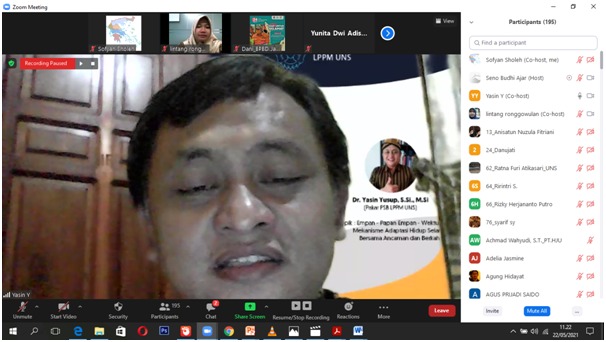 Diskusi Online Seri 9 “Kearifan Lokal Dalam Adaptasi dan Mitigasi Bencana” – p3b LPPM