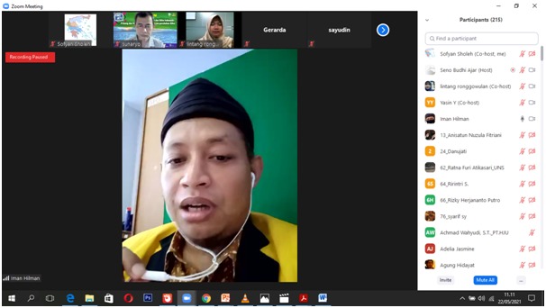 Diskusi Online Seri 9 “Kearifan Lokal Dalam Adaptasi dan Mitigasi Bencana” – p3b LPPM