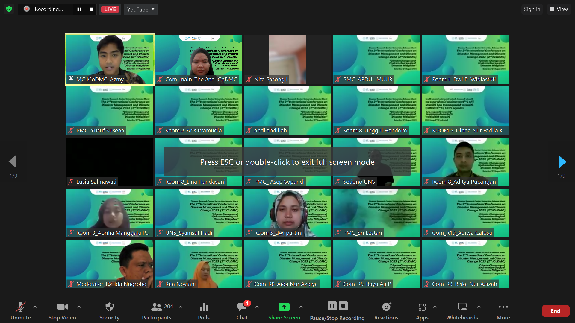 The 2nd International Conference on Disaster Management and Climate Change 2023 (2nd ICoDMC ...