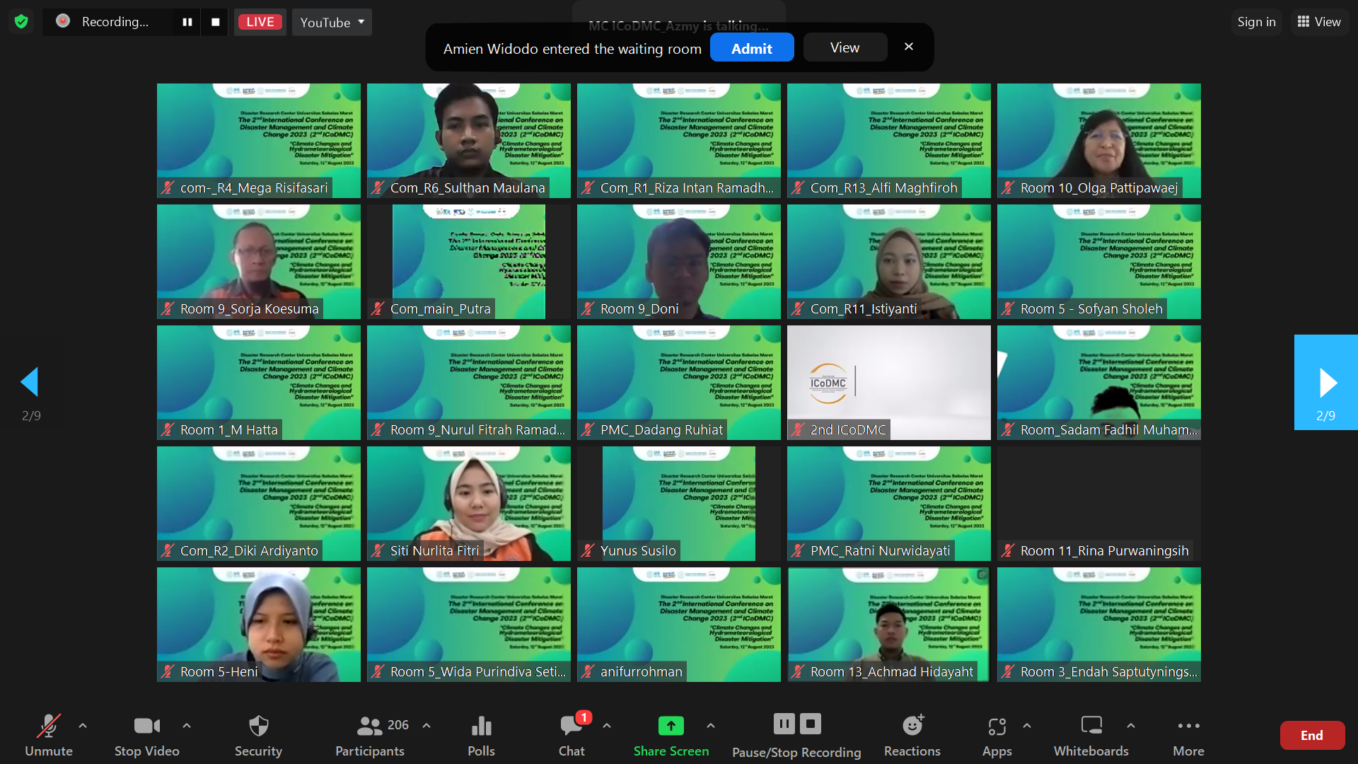 The 2nd International Conference on Disaster Management and Climate Change 2023 (2nd ICoDMC ...