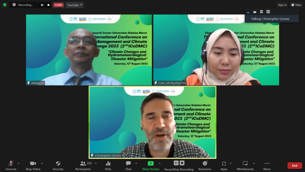 The 2nd International Conference on Disaster Management and Climate Change 2023 (2nd ICoDMC ...