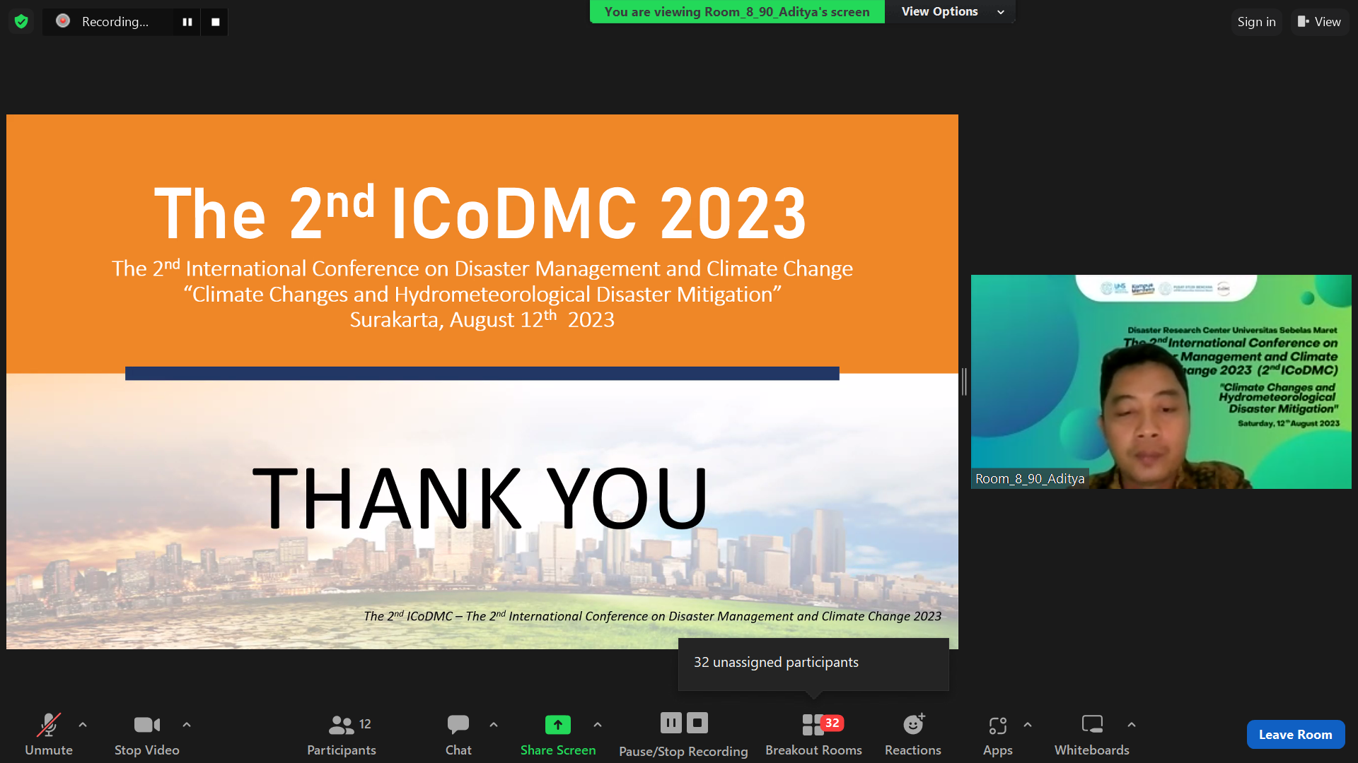 The 2nd International Conference on Disaster Management and Climate Change 2023 (2nd ICoDMC ...